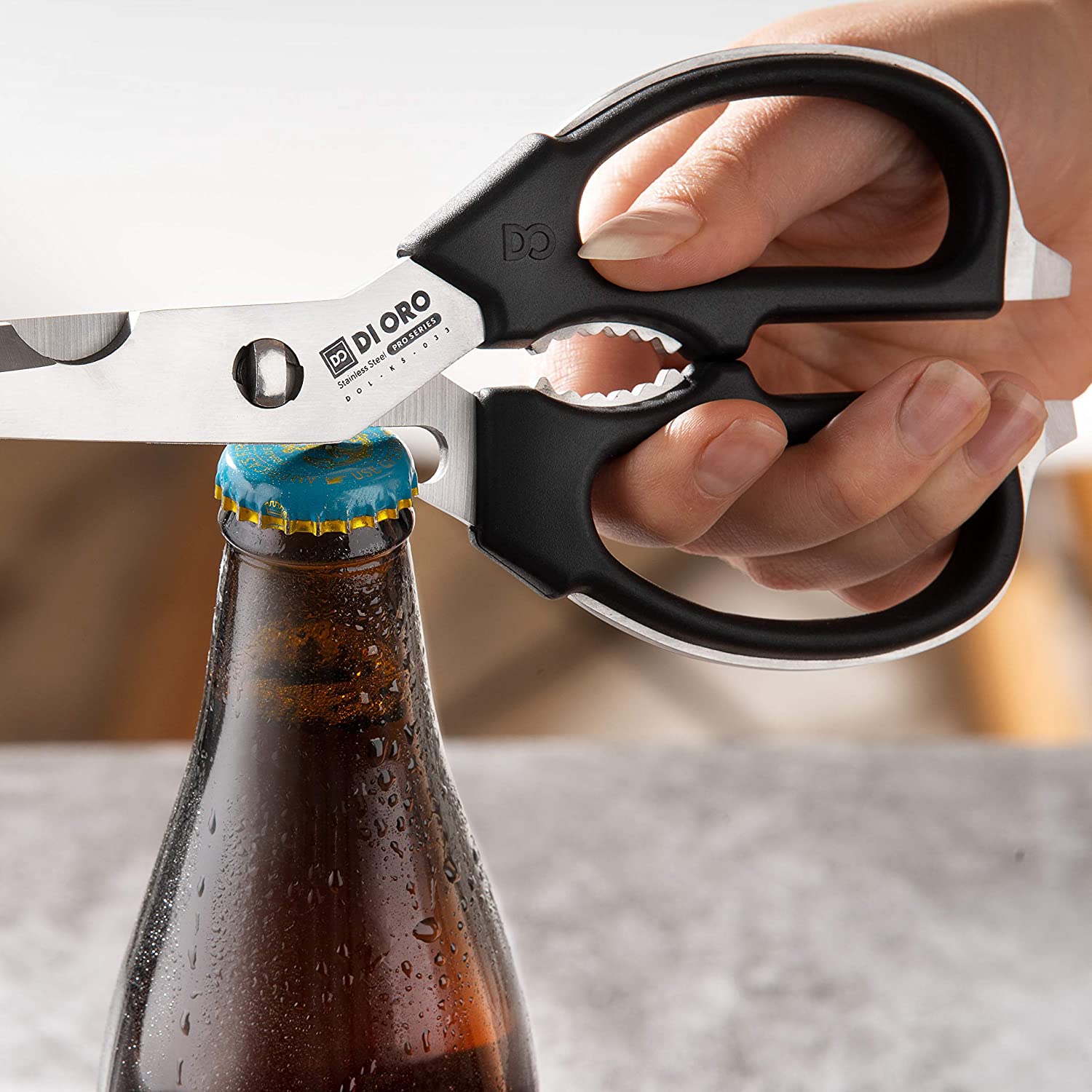 Stainless Kitchen Scissors Set – Sharp, Durable & Chemical-Free | DI ORO