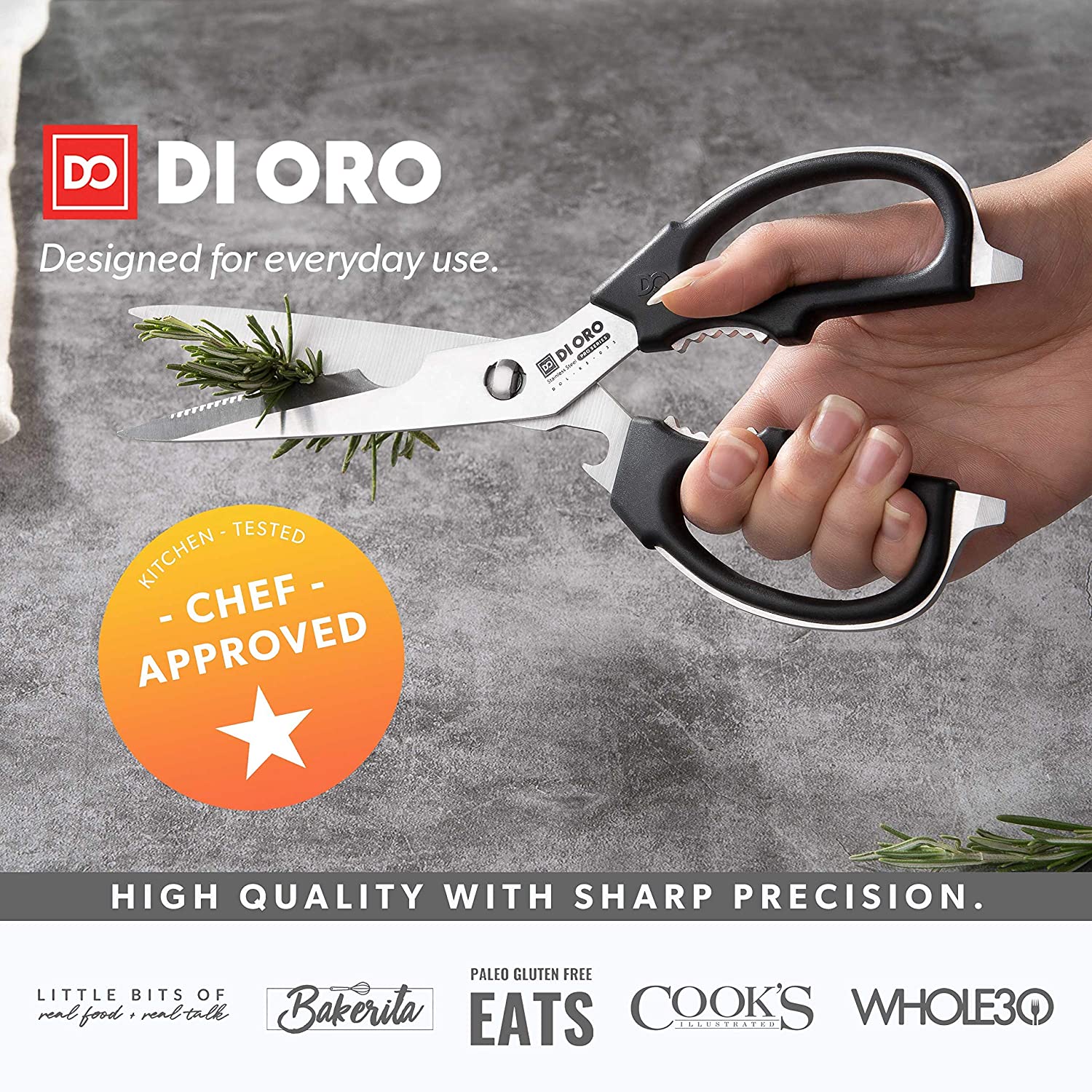 High-Carbon Stainless Steel Multi-Purpose Kitchen Scissors– DI ORO