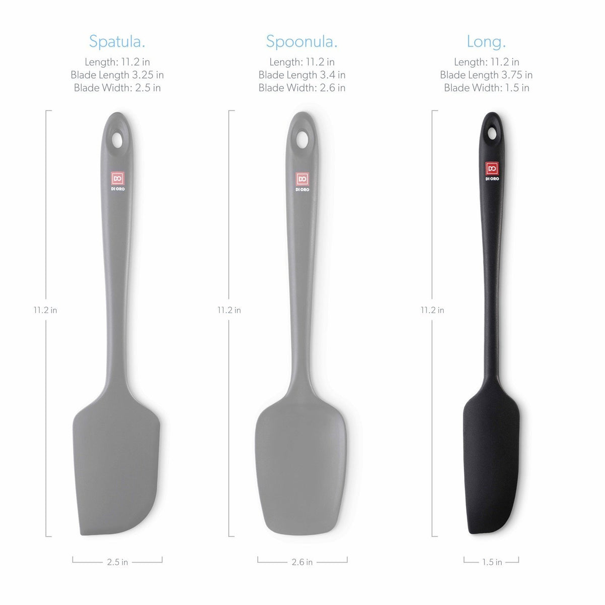 Long Spatula for Flawless Flips | DI ORO