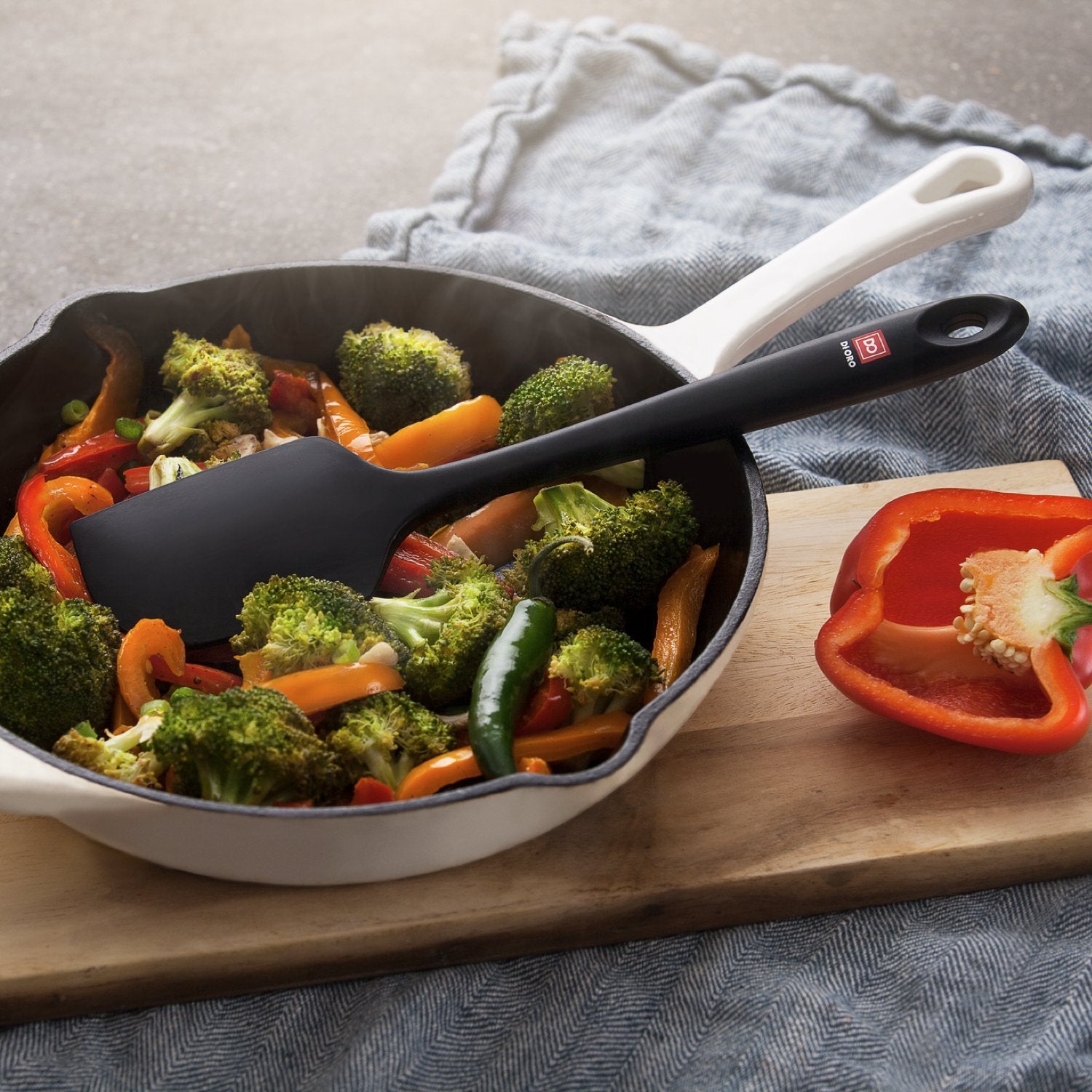 Spatula for Cleaning: 3-Piece Seamless Set– DI ORO