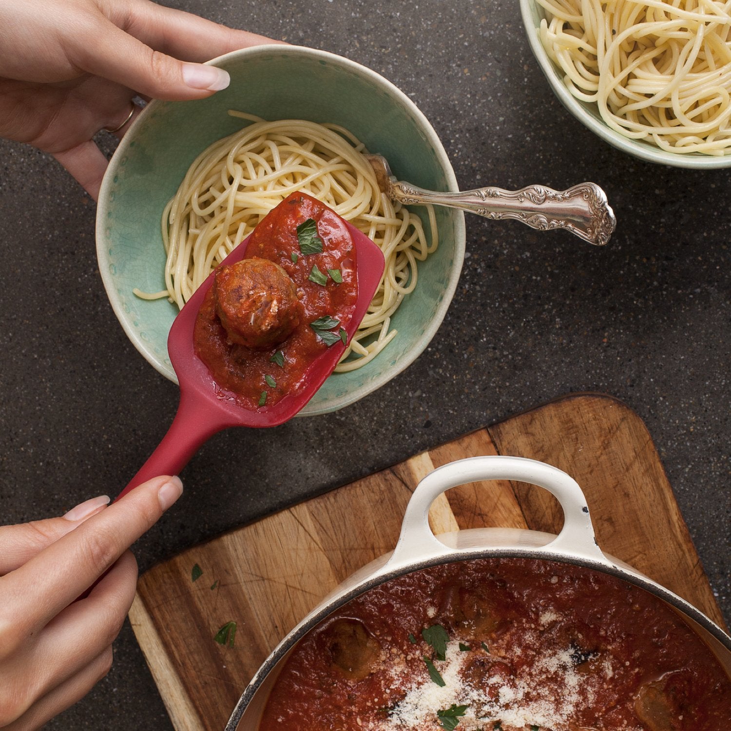 Spatula for Cleaning: 3-Piece Seamless Set– DI ORO